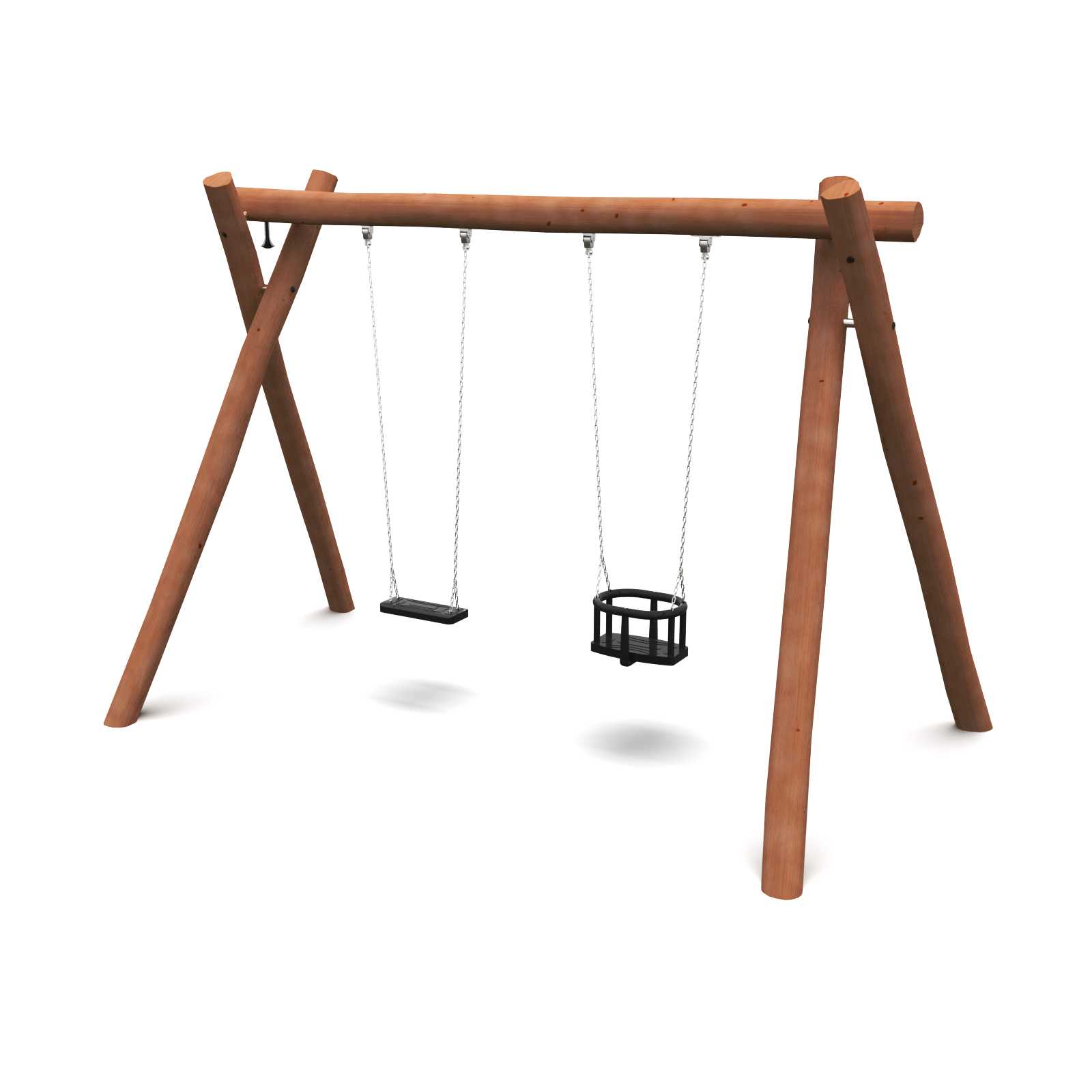 Robinia Gunga 1 Fack Standard och Baby - Svenska Naturlekplatser AB