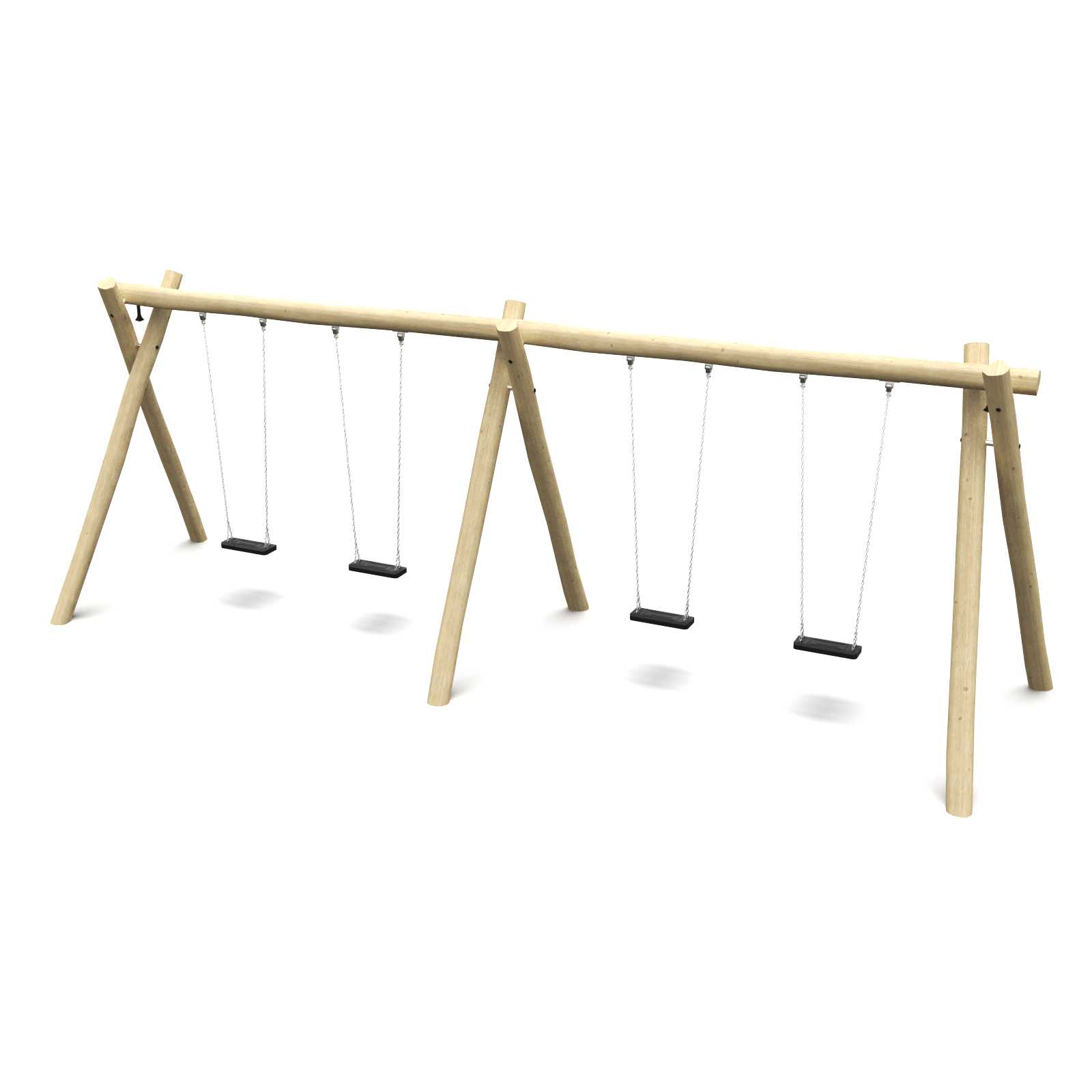 Robinia Gunga 2 Fack Standard - Svenska Naturlekplatser AB