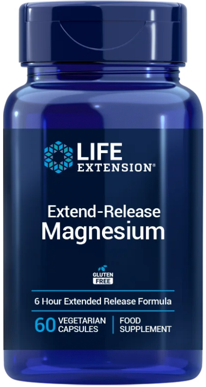 Extend-Release Magnesium, 60 vegetarian capsules - Kring Hälsa