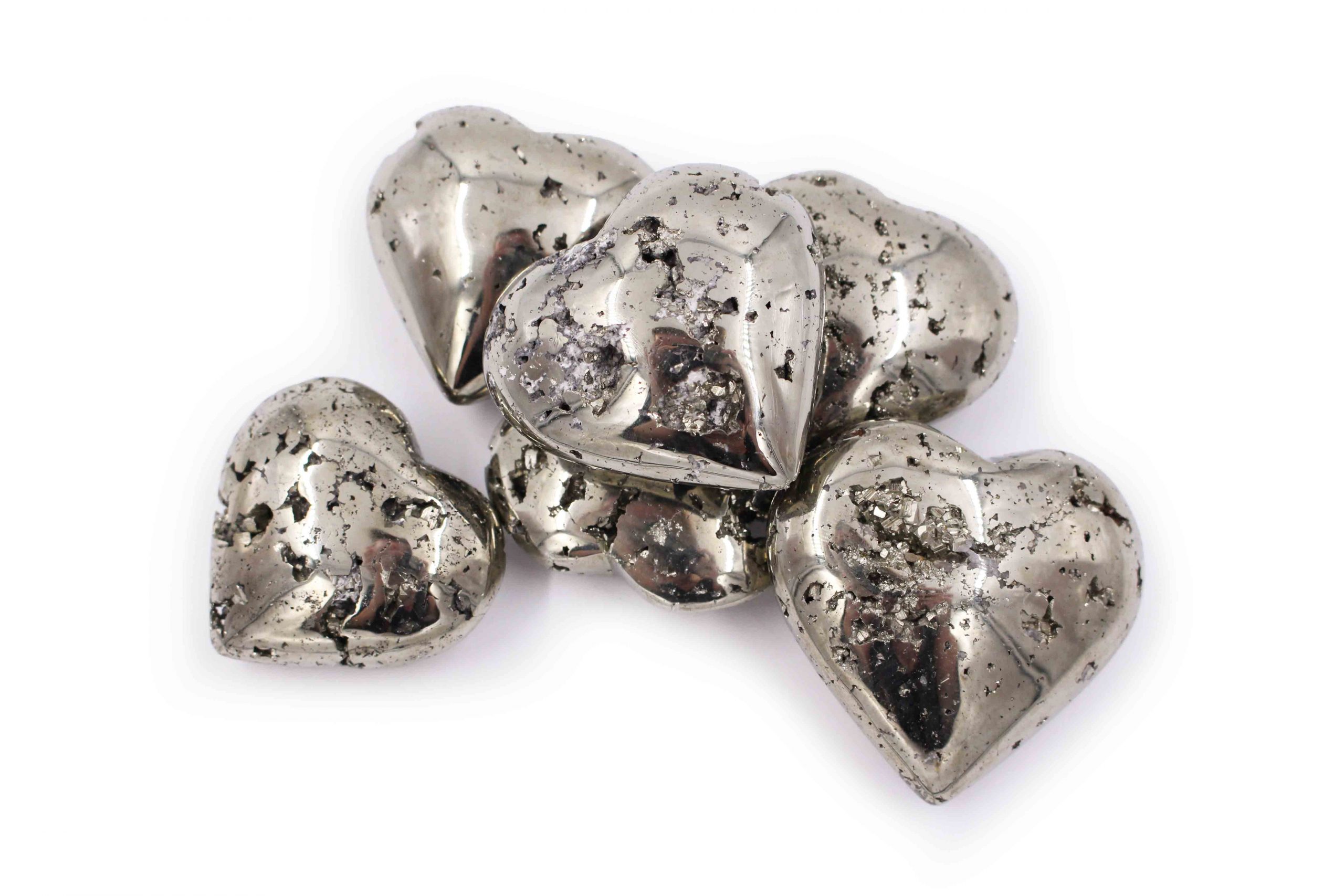 Stengarden.com - Pyrit Hjärtan AA+ Kvalitet