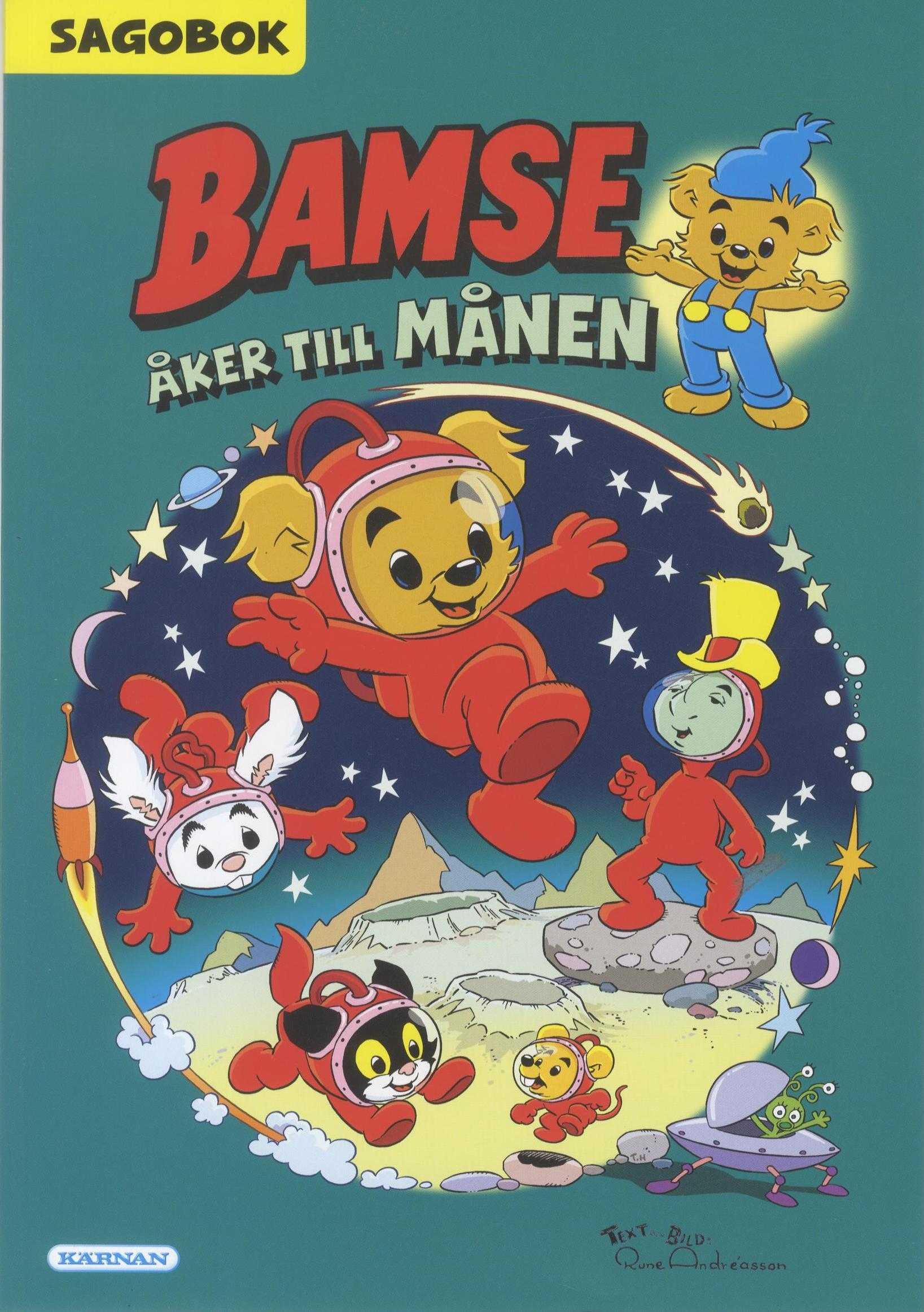 Egmont Sagor nr 4 2022, Bamse åker till månen - Seriekällaren