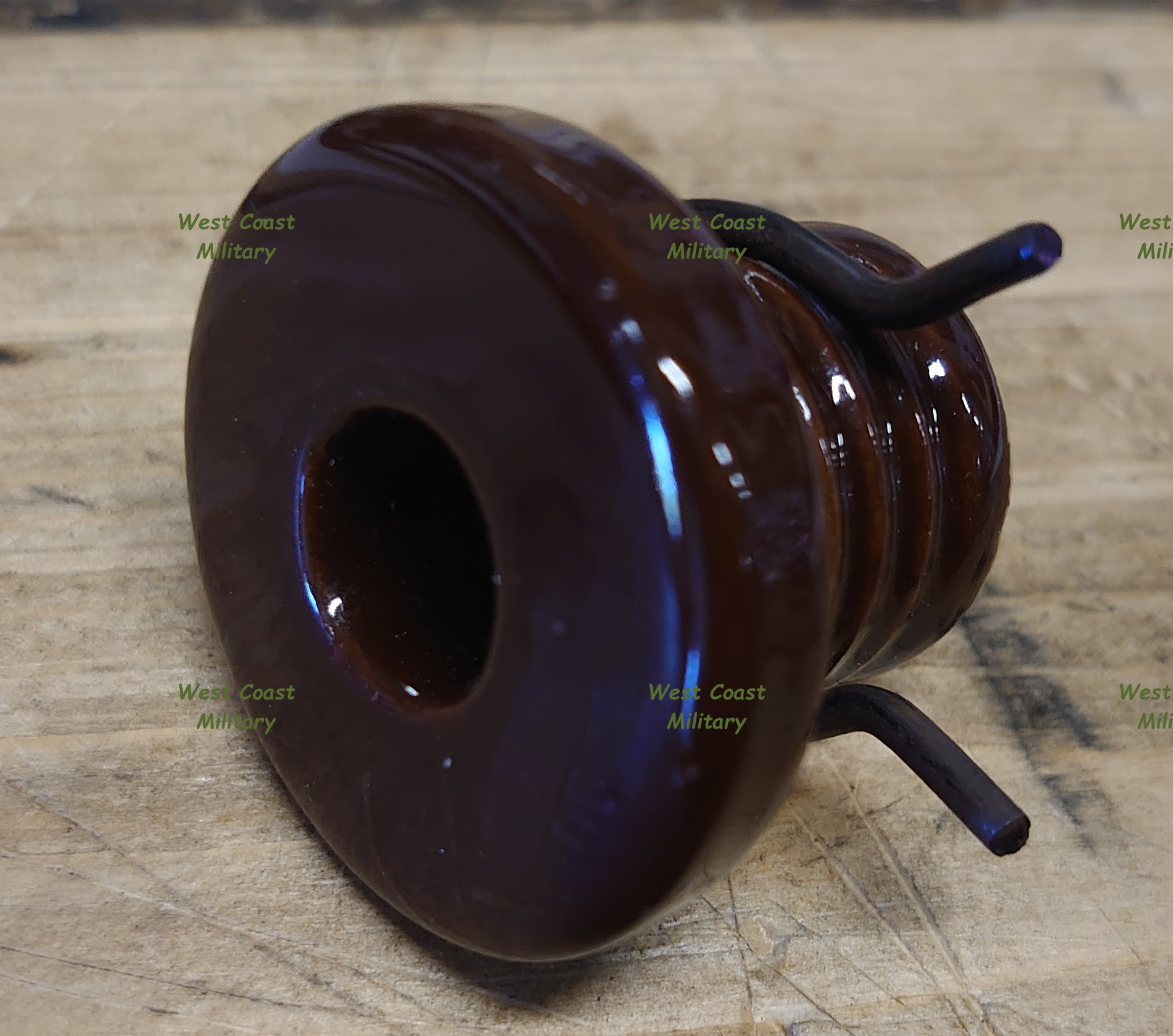 Antenna cable insulator - West coast military