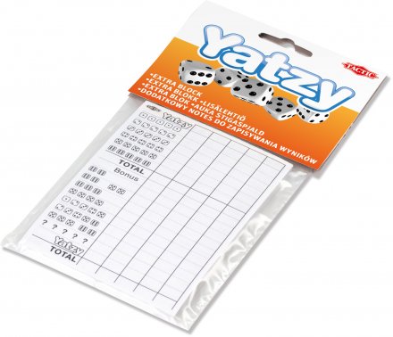 Tactic - Yatzy Extra Block - Robbis Hobby Shop