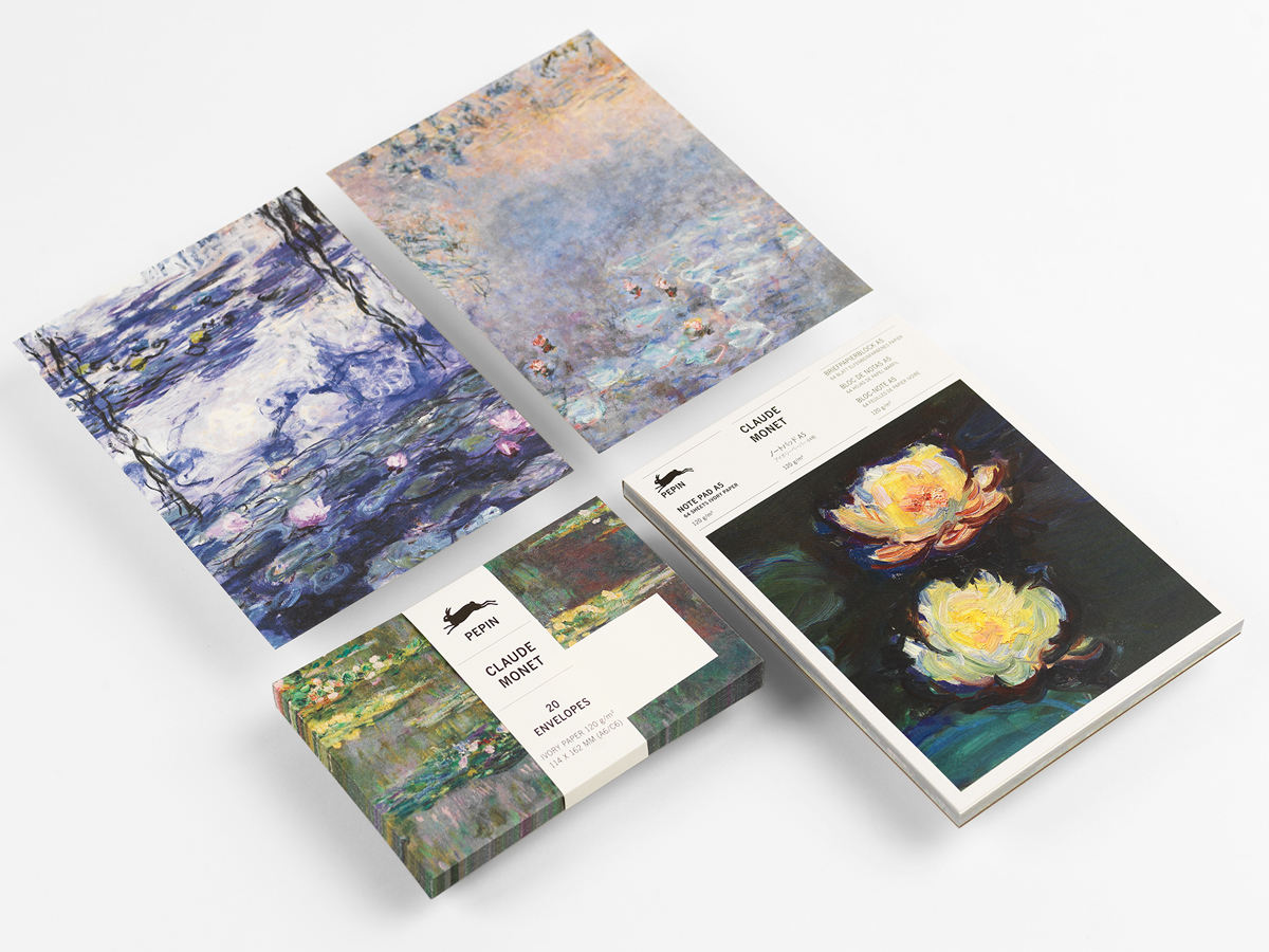 Claude Monet, A5 Writing Paper&Notepad - paperme.se