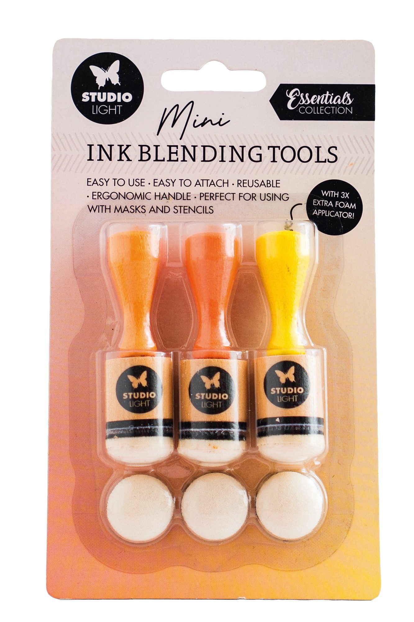 Studio Light - Ink Blending Tool 2 cm/3pkg - Pyssloteket