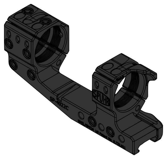 Spuhr Web Shop - SP-4022C Ø34 H38mm 0MIL PIC Gen3
