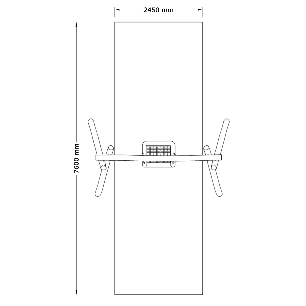 Robinia Gunga 1 Fack Tillgänglighetsanpassad - Svenska Naturlekplatser AB
