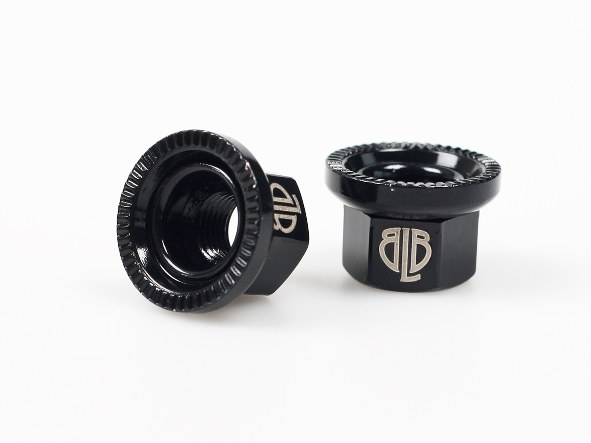 BLB Steel Track Nuts (pair) - UrbanBikeWear.com