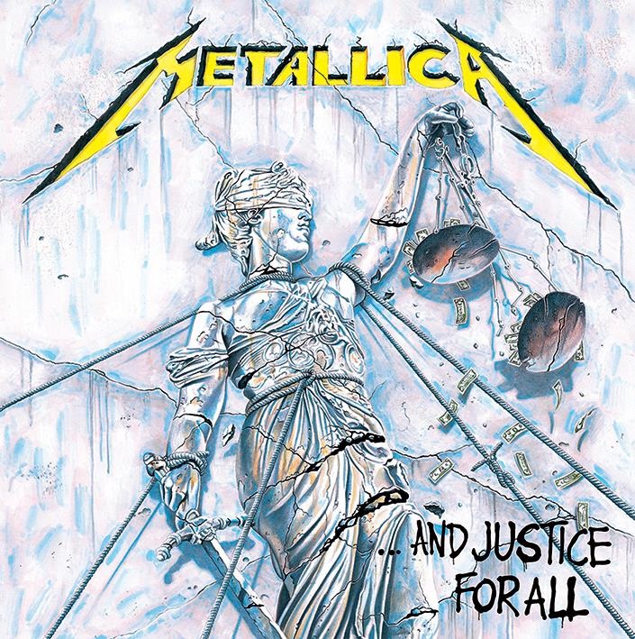 Metallica Justice For All Album Cover Canvas Print - Rockzone