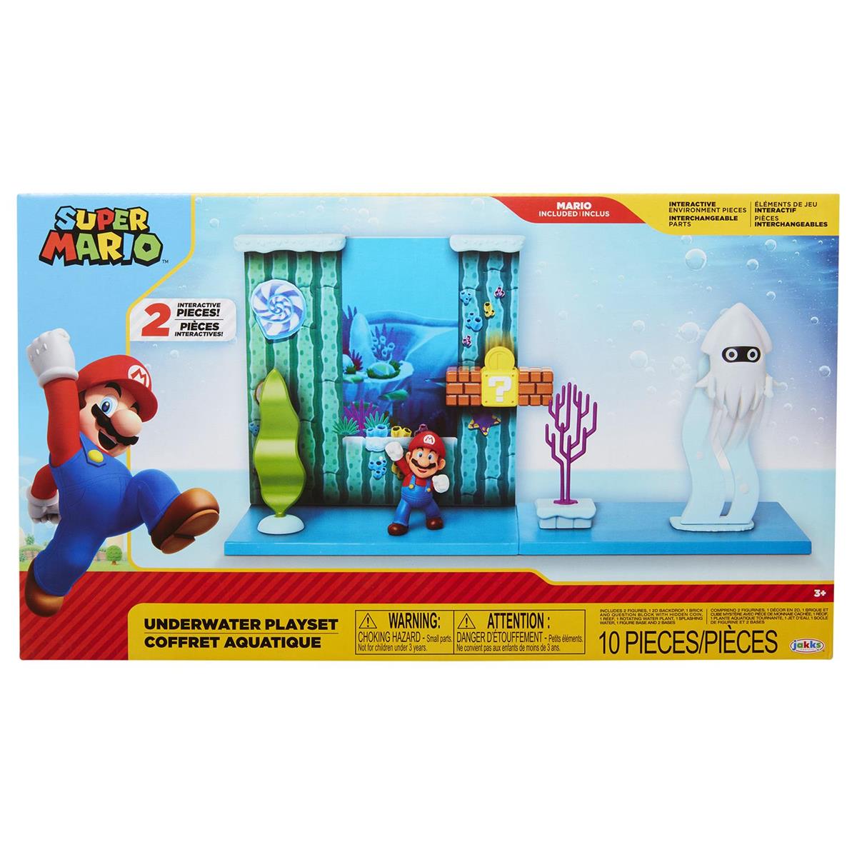 Nintendo Super Mario Underwater Playset - Toysforever