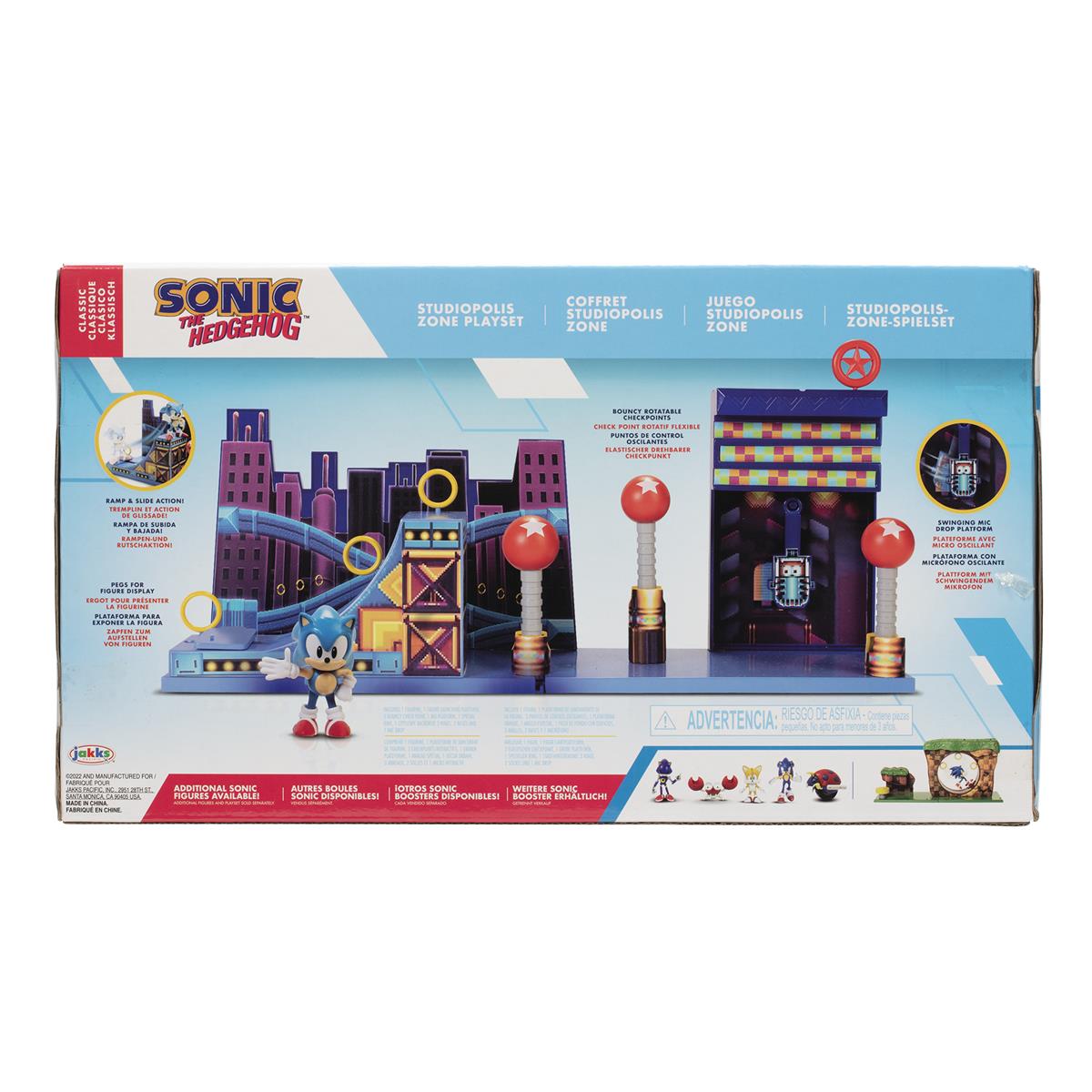 Sonic Studiopolis Zone Playset - Toysforever Sonic Studiopolis Zone Playset - Toysforever
