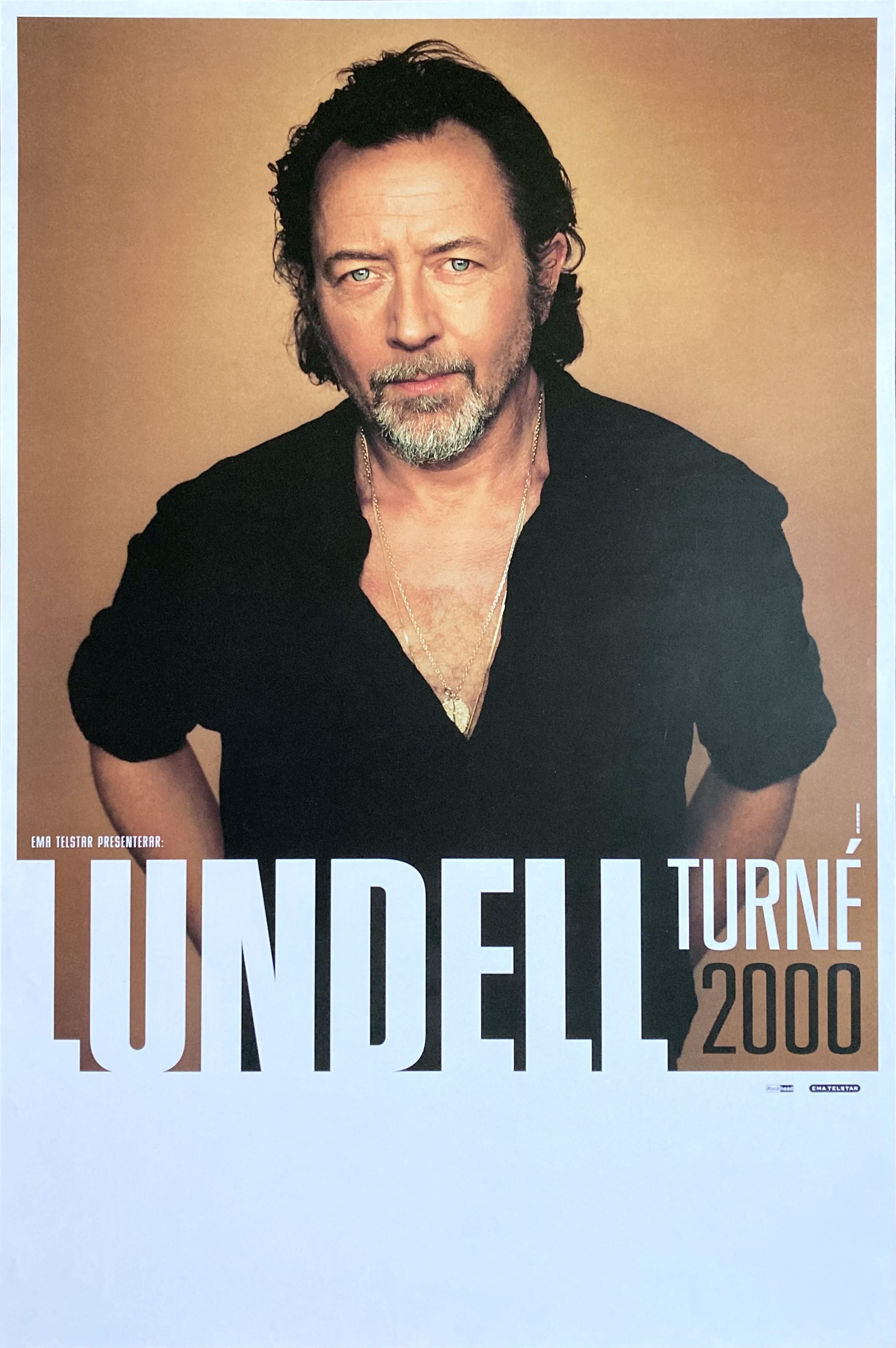 Nostalgipalatset - ULF LUNDELL - Swedish Tour poster (2000)