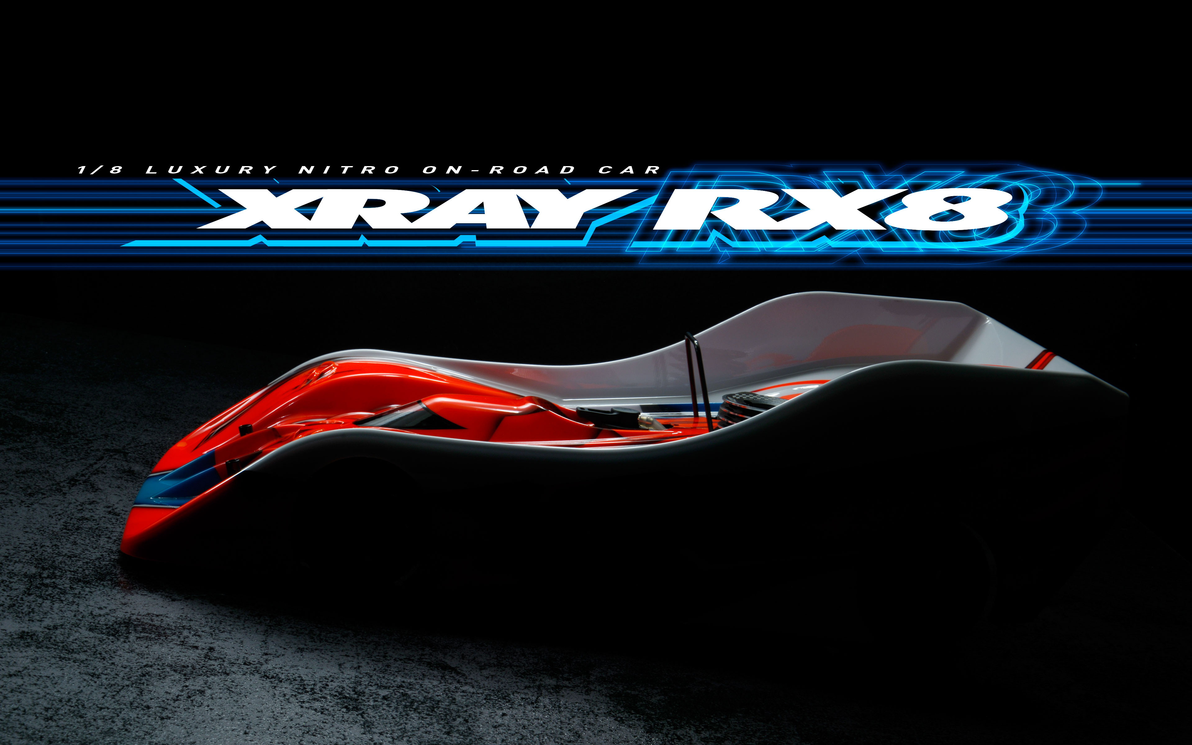XRAY RX8 2023 - 1/8 Luxury Nitro On-Road Car Kit...... Finns i lager - RCShop