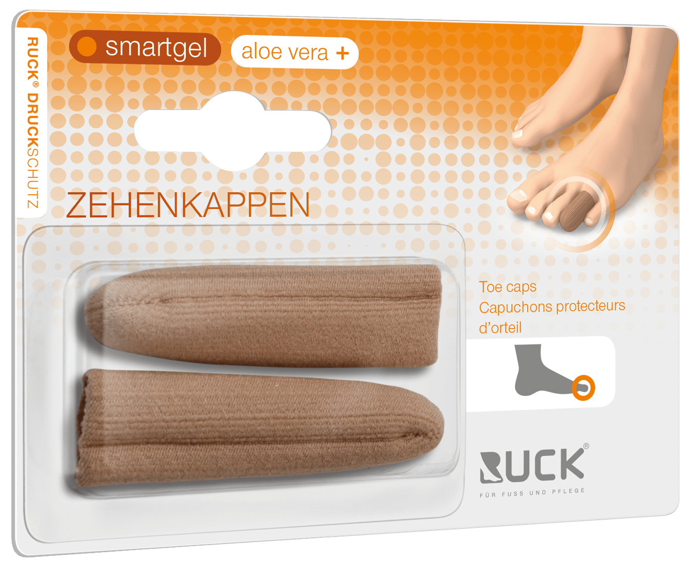 RUCK® AVLASTNING Smartgel, Tåhätta mini Ø 11 mm, 2 st - Hellmut Ruck ...