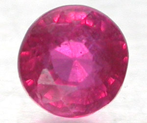 2 mm rund extremt ovanlig äkta naturlig mogok burma rubin SEK75 ...