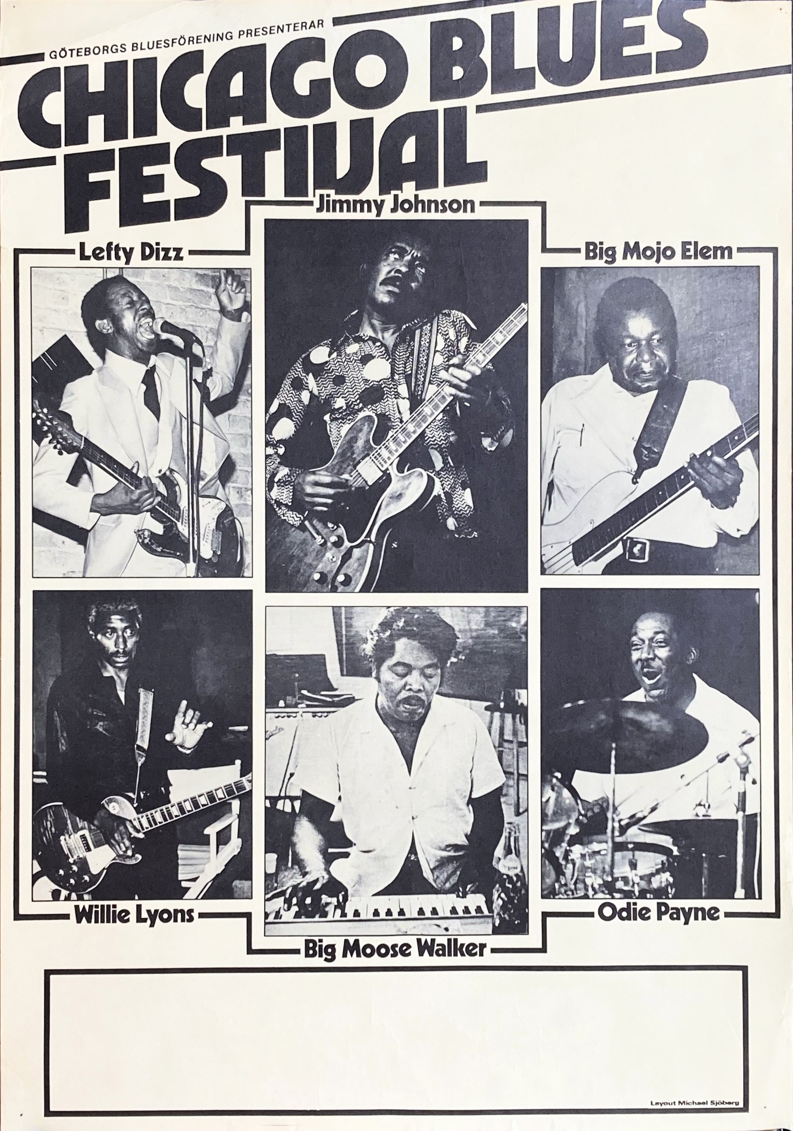 Nostalgipalatset - CHICAGO BLUES FESTIVAL - Swedish / Scandinavian TOUR ...