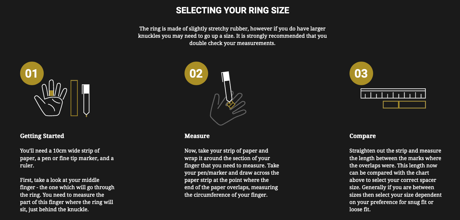 Fairweather Barebow tab ring - scandbow.se