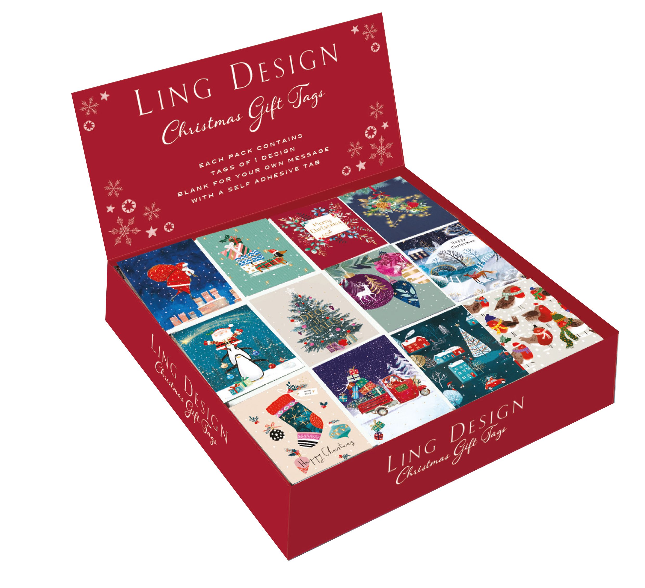 Display of Contemporary Gift Tags, 96 packs - paperme.se