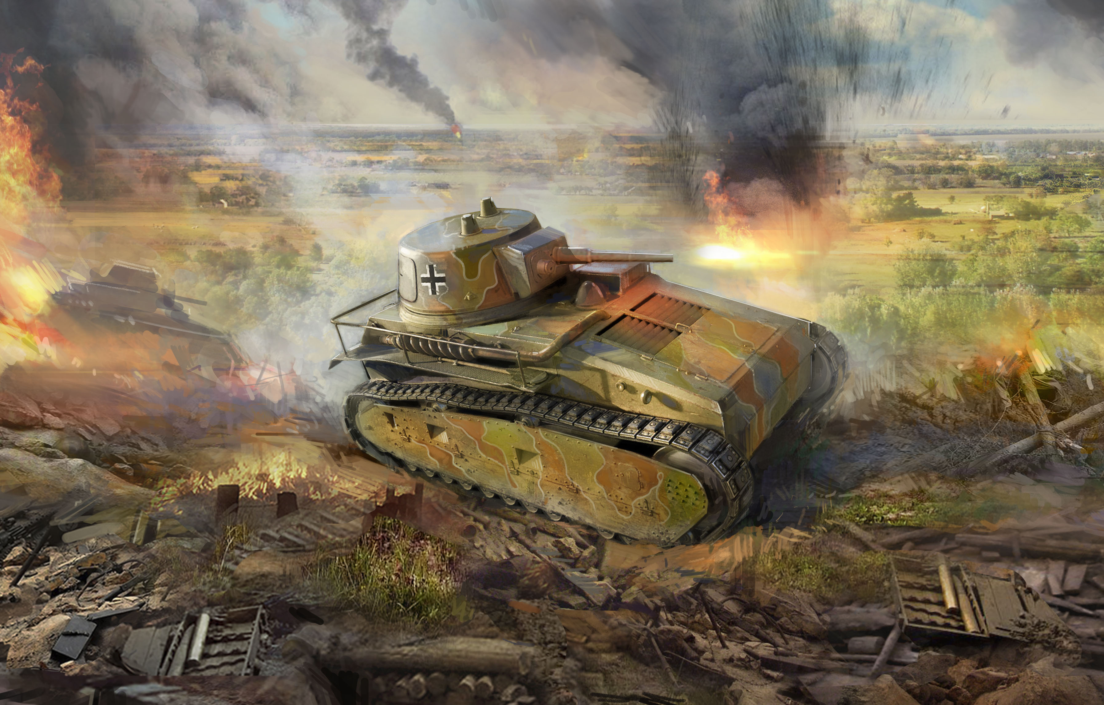 Leichttraktor Rheinmetall 1930, German Tank - Alhobby.se