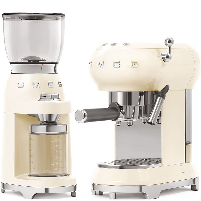 Smeg Espresso Machine White ECF01WHEU Semi-automatic | atelier-yuwa.ciao.jp