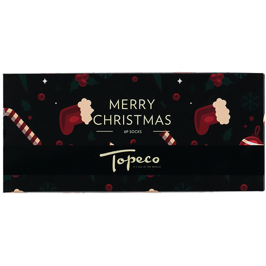 Herrstrumpor JULBOX 6-pack - Slipskungen