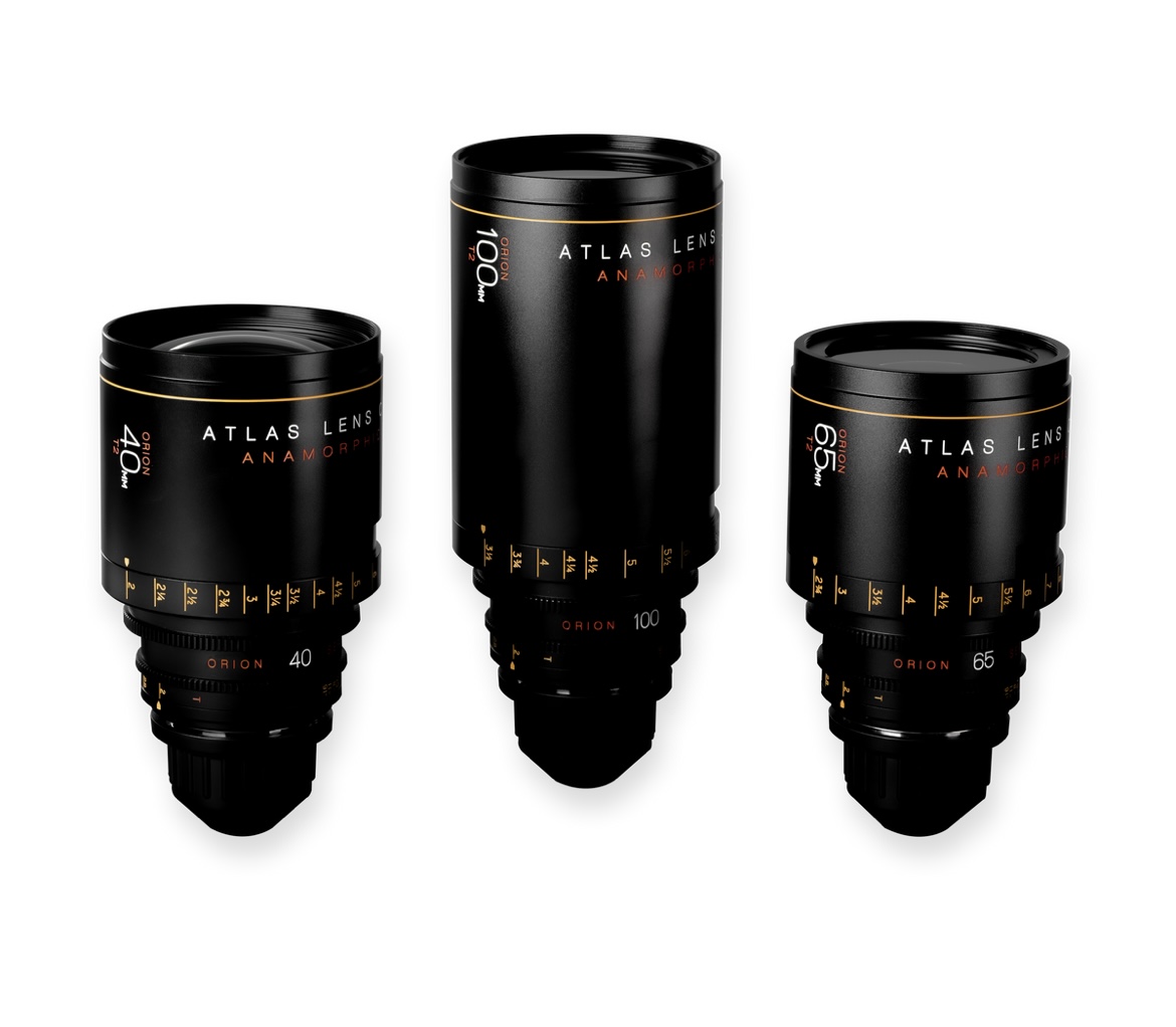 Atlas Anamorphic Cinema Lens Orion Series A Set 40/65/100 - Voosestore