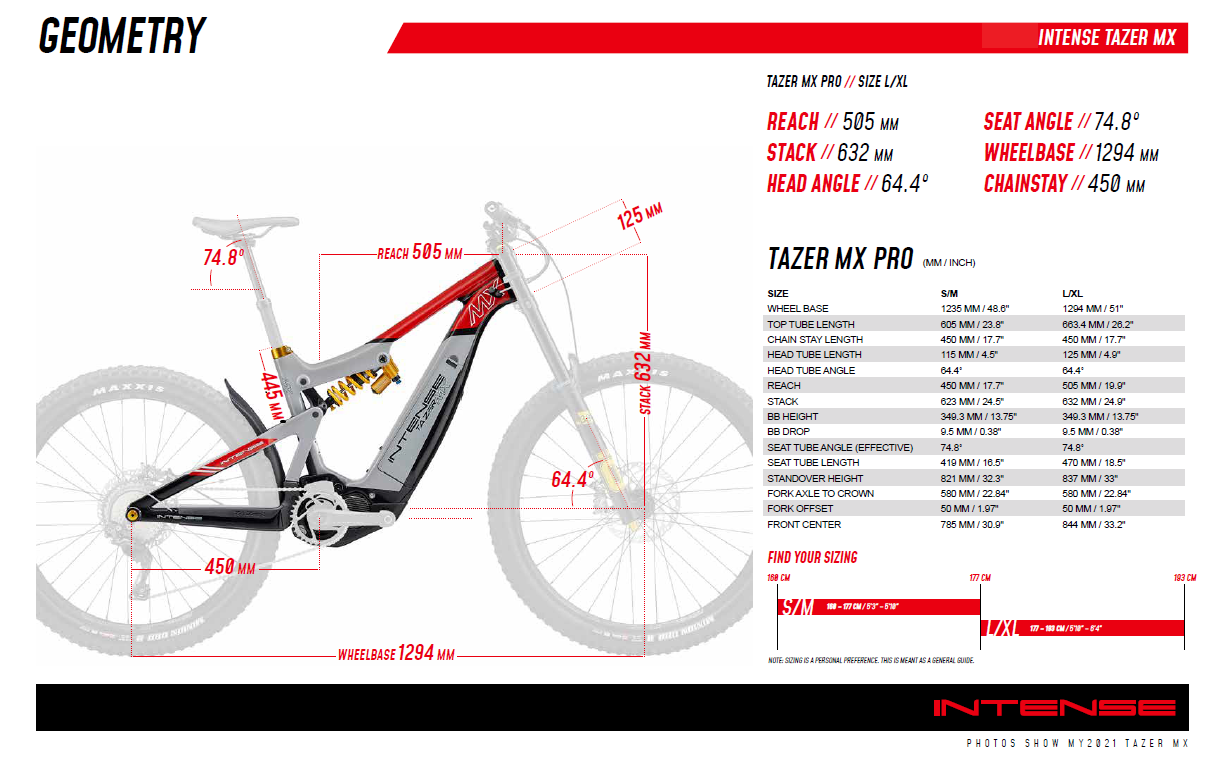 INTENSE TAZER MX PRO MTB ebike - Go Offroad