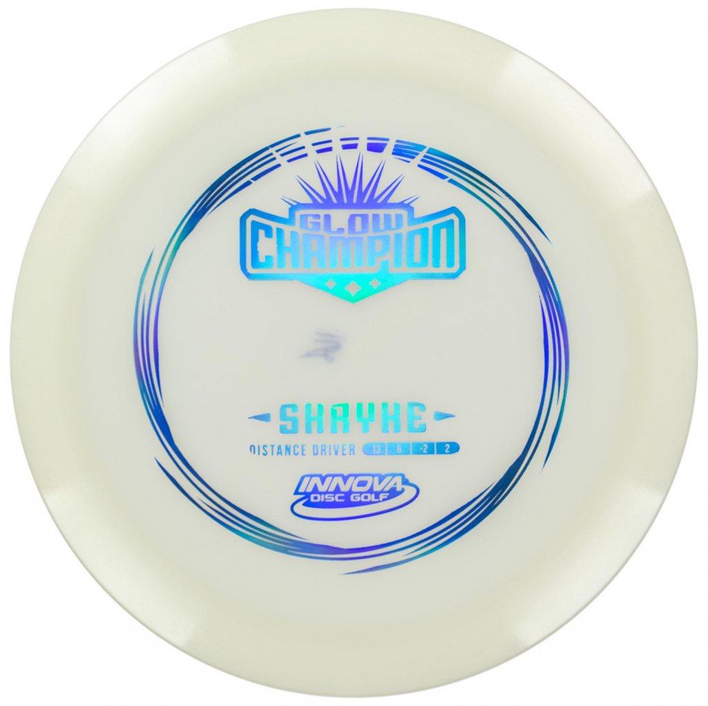 Distance Driver Champion Glow Shryke Innova - DiscFabriken