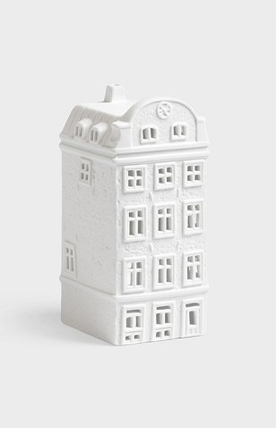 Huslykta - Lykta hus - Vit - Stockholm - NYHET - VitVitareVitast