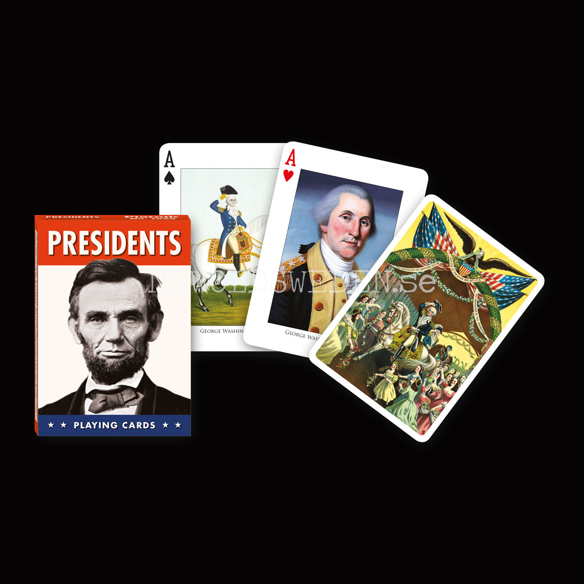 PRESIDENTS Collectors' Cards Kortlek PIATNIK - NEWOLDSWEDEN.se
