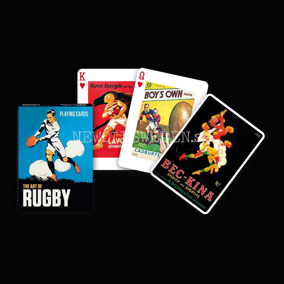 THE ART OF RUGBY Collectors' Cards Kortlek PIATNIK - NEWOLDSWEDEN.se