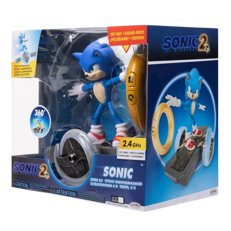 Sonic the Hedgehog 2 Movie Speed RC Radiostyrd - Carsmästaren