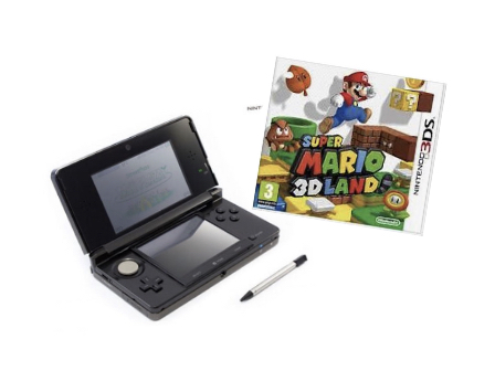3DS Konsol + Super Mario 3D Land - gameretro.se
