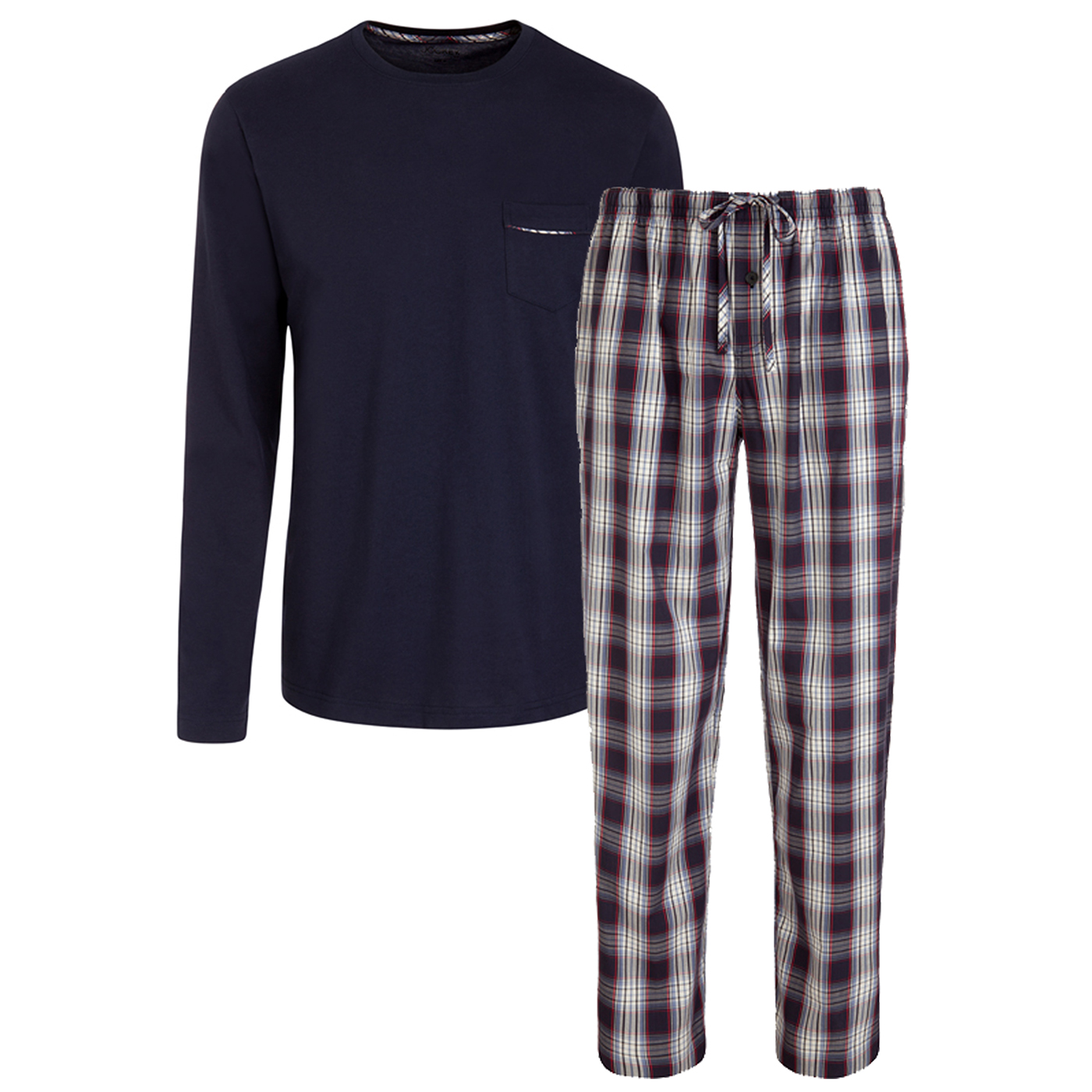 Classic Pyjamas set marinblå - Nisses Herrmode