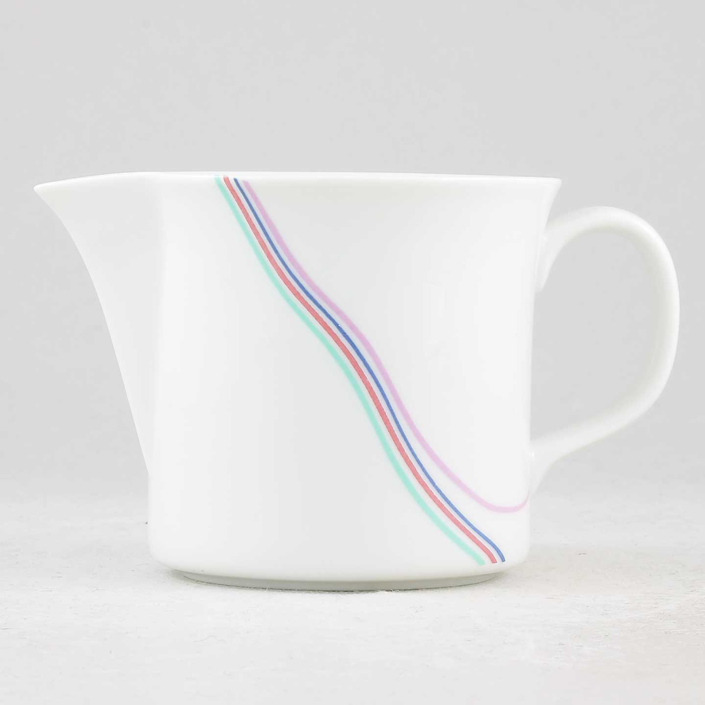 Bertil Vallien (Rainbow 1980s) Modern Creamer with Colorful Threads ...