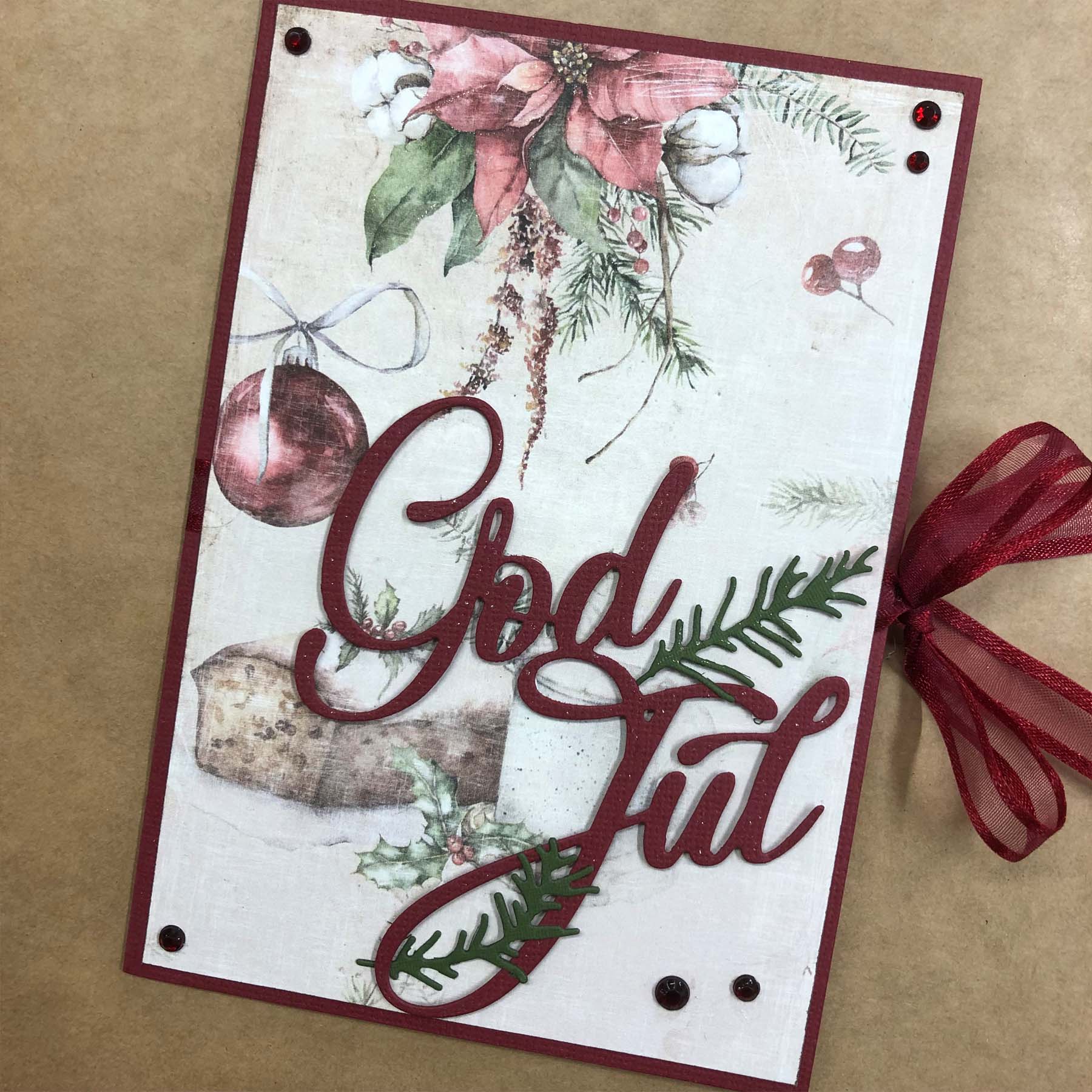 Mall till Jessicas julkort - Reprint