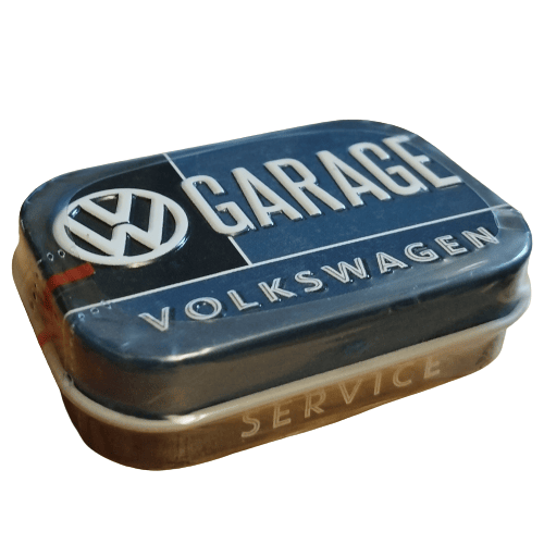 Nostalgi Mint pastiller I Plåtask VW Att Köpa Online. Volkswagen motiv.