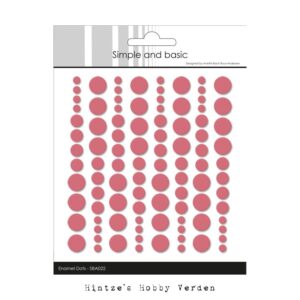 Enamel Dots - Simple and Basic - Apricot - Reprint Hobby