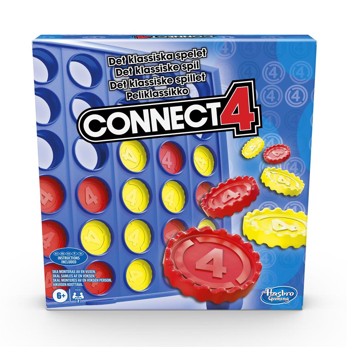 Spel 4 i Rad, Connect 4 - Toysforever