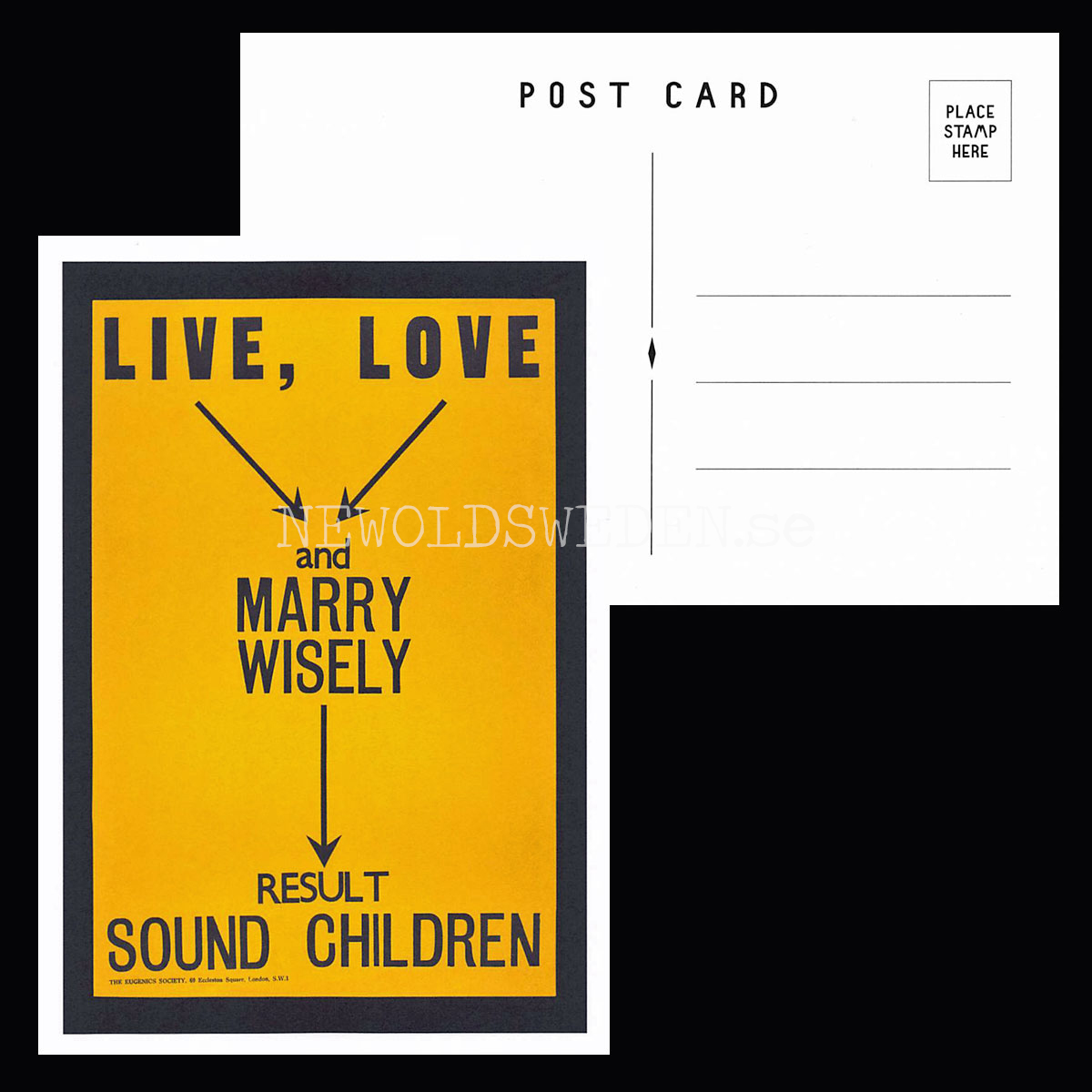 VINTAGE POSTCARDS 1930s - GRAPHIC WARNINGS - NEWOLDSWEDEN.se