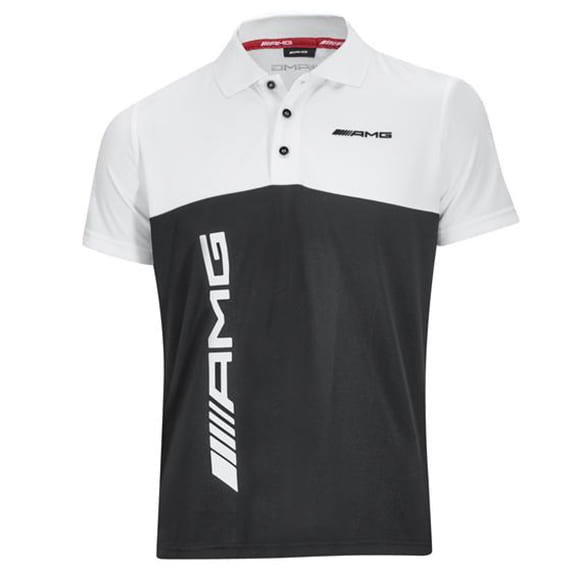 CKM Car Design - AMG polo-shirt men black/white