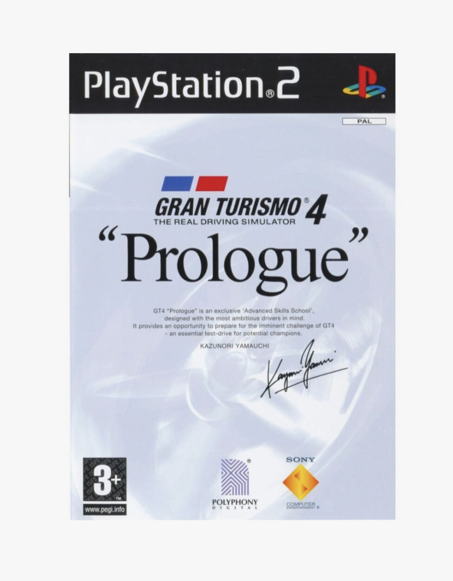 Gran Turismo 4 - Prologue - PS2 - gameretro.se