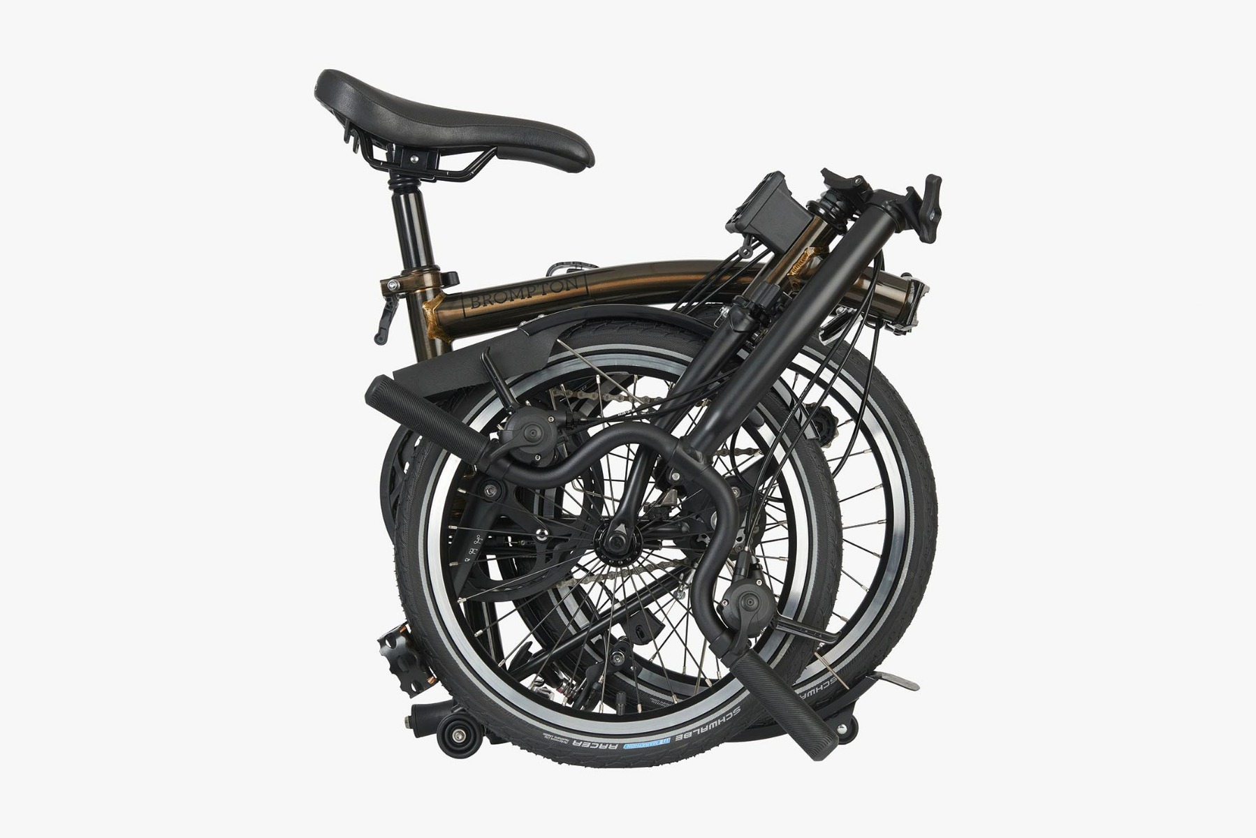 Brompton C-Line Explore - 6 Speed Gloss Black Lacquer - www.childstore.se