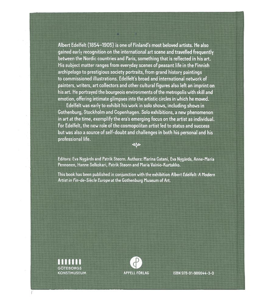 Albert Edelfelt: A Modern Artist in fin-de-siècle Europe - Konst/ig Books