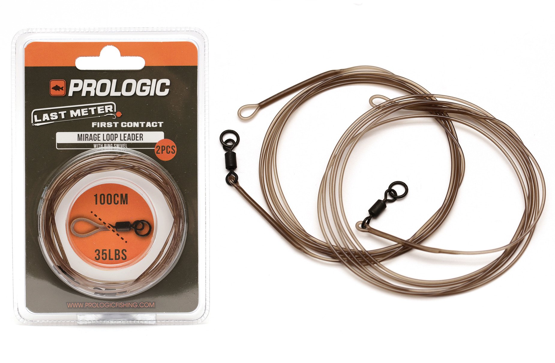 PROLOGIC LM MIRAGE LOOP LEADER W/RING SWIVEL