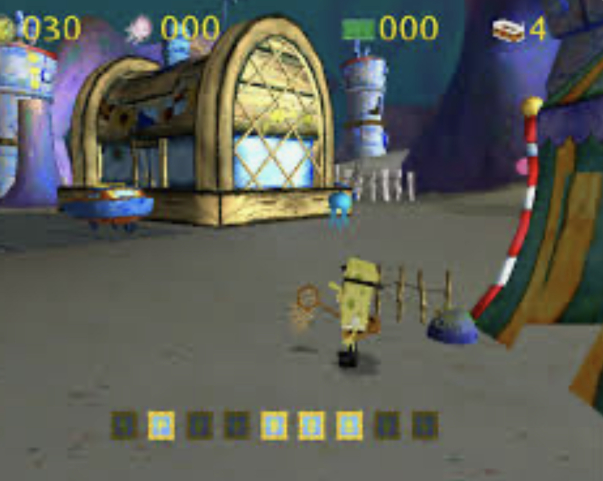 Spongebob Squarepants - Revenge of the flying dutchman - PS2 - gameretro.se