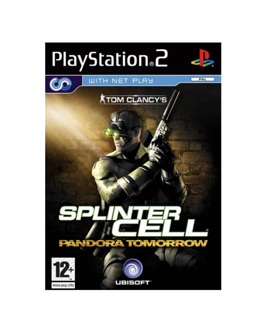 Tom Clancys - Splinter Cell - Pandora Tomorrow - PS2 - gameretro.se