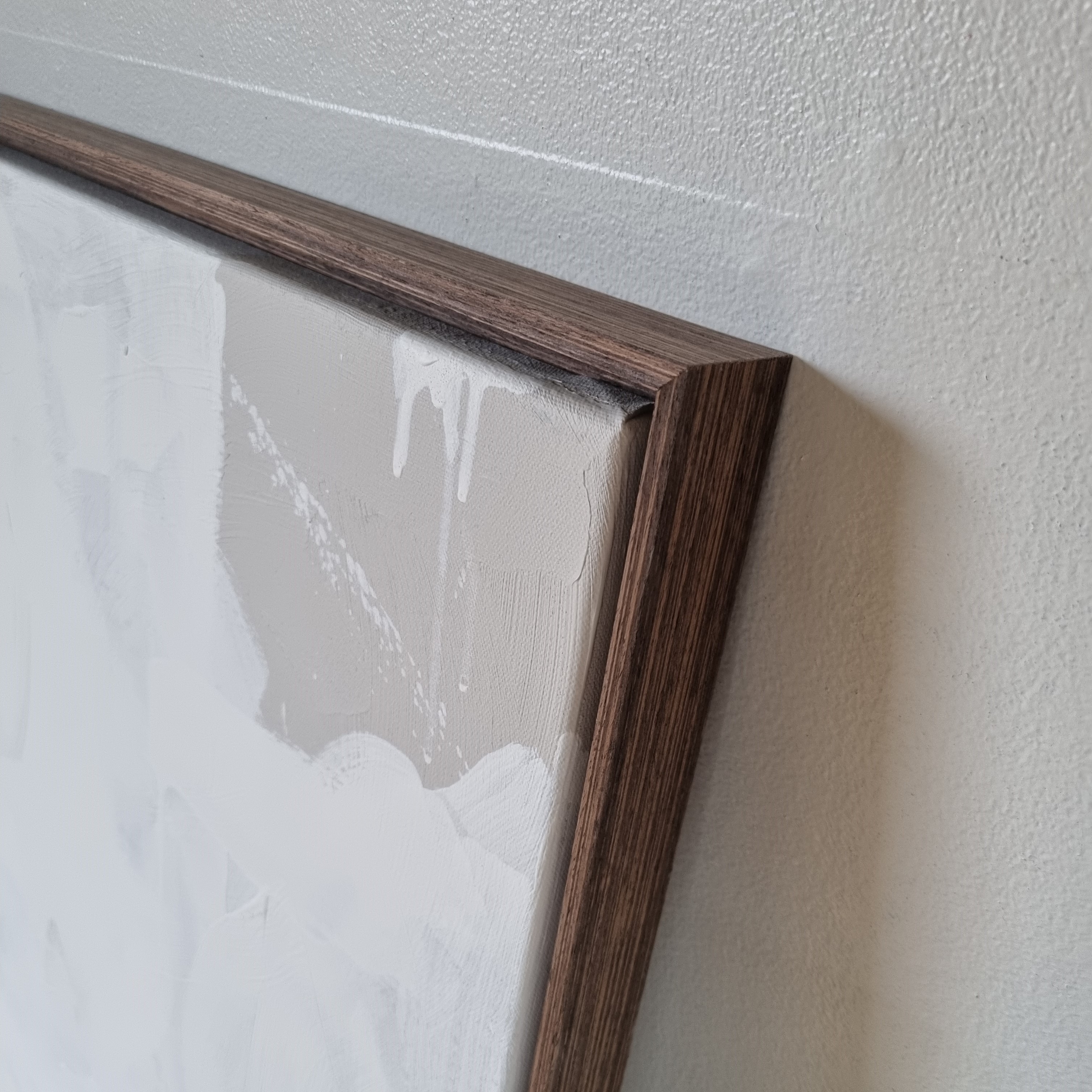 Mörkbrun stor tavla - Mind Your Wall