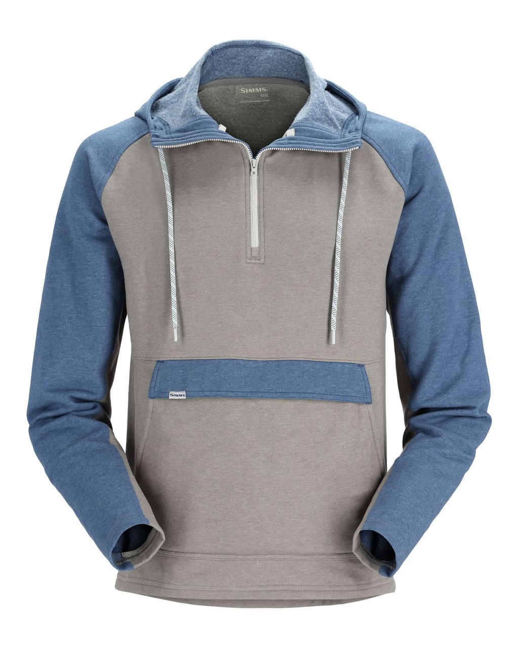 Simms Vermilion Hoody - Steel Heather/Navy Heather - Wittlock Sportfiske