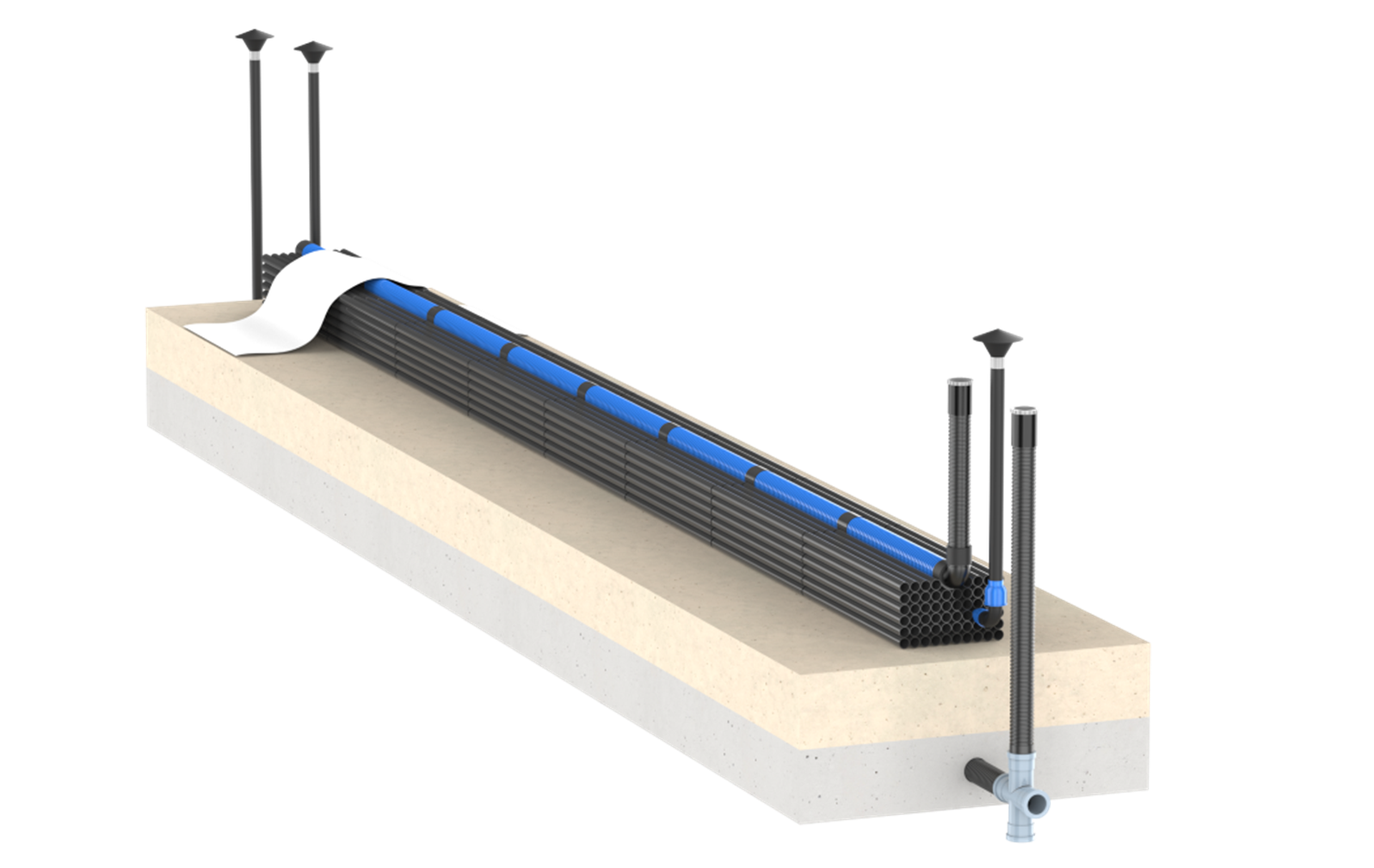 AC biomodulpaket markbädd 18m2 - Avloppscenter